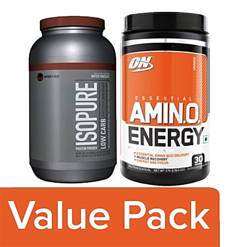 Buy bb Combo Isopure Whey Protein Powder 3lb + Optimum Nutrition Drink ...