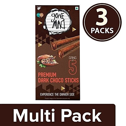 Buy Gone mad Choco Stick - Dark, Premium 5 Sticks Online at Best Price ...