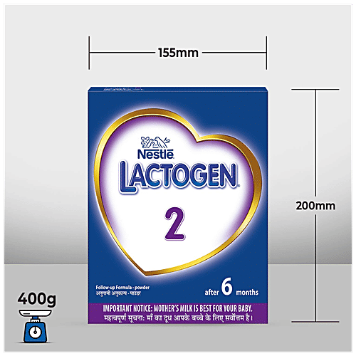 Buy Nestle Lactogen 2 Follow-Up Formula Powder - After 6 Months, Stage ...