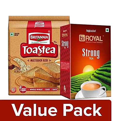 Buy bb Combo Britannia - Toastea, Multigrain Rusk 200 gm + bb Royal ...