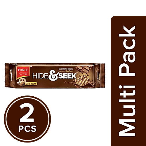 Buy Parle Platina Hide & Seek Caffe Mocha Coffee Flavoured biscuits ...