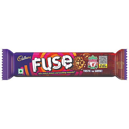 Buy Cadbury Fuse Peanut & Caramel Filled Chocolate Bar Online at Best ...