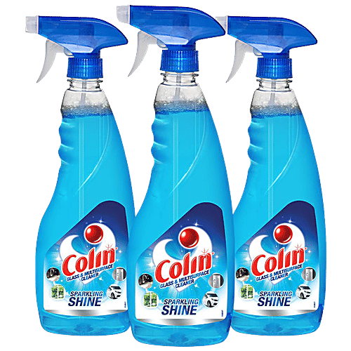 Buy Colin Glass & Surface Cleaner Liquid Spray, Regular Online at Best ...