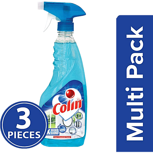 Buy Colin Glass & Surface Cleaner Liquid Spray, Regular Online at Best ...