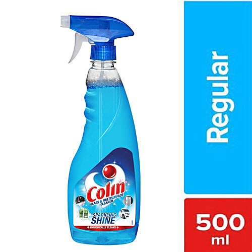 Buy Colin Glass & Surface Cleaner Liquid Spray, Regular Online at Best ...