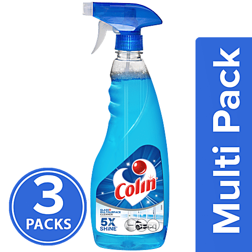 Buy Colin Glass & Surface Cleaner Liquid Spray, Regular Online at Best ...