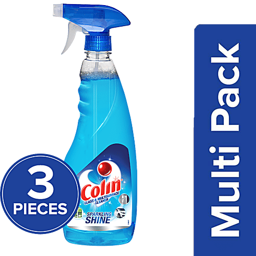 Buy Colin Glass & Surface Cleaner Liquid Spray, Regular Online at Best ...