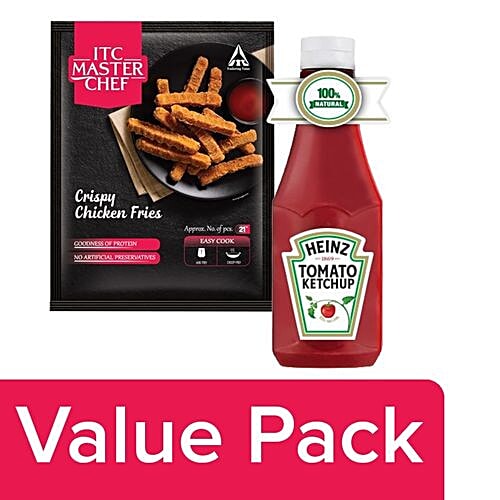 Buy bb Combo ITC Master Chef Chicken Fries - Crispy 280 gm + Heinz ...