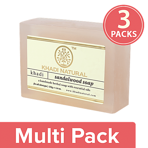 Buy Khadi Natural Sandalwood Soap Online at Best Price of Rs 243 ...