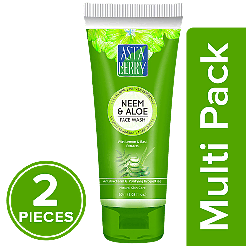 Buy Astaberry Neem & Aloe Face Wash Online at Best Price of Rs 150 ...