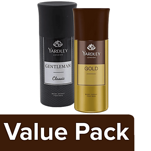 Buy Yardley London Gentleman Classic Deodorant - For Men 150 ml + Gold ...