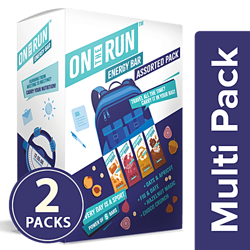 Buy On The Run Energy Bar - Assorted Online at Best Price of Rs 600 ...