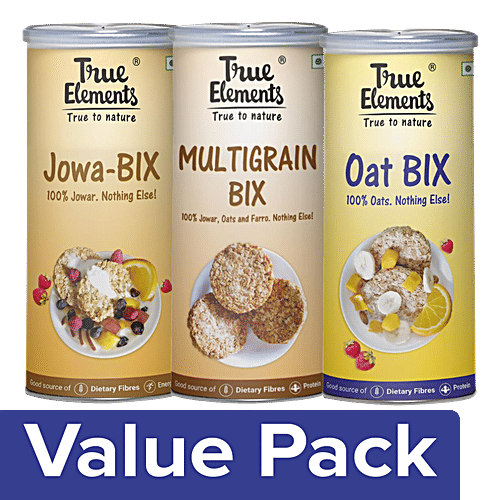 Buy True Elements Jowa Bix 300 g + Multigrain Bix 350 g + Oat Bix 350 g ...
