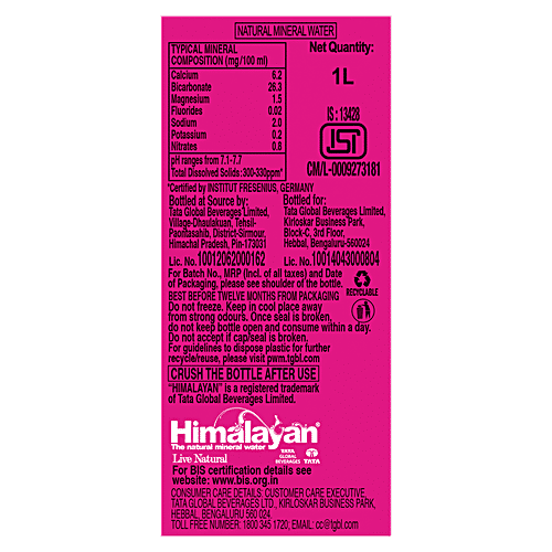 Buy Himalayan Natural Mineral Water Online at Best Price - bigbasket