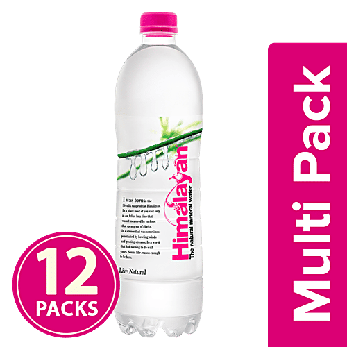 Buy Himalayan Natural Mineral Water Online at Best Price of Rs 862.37 ...