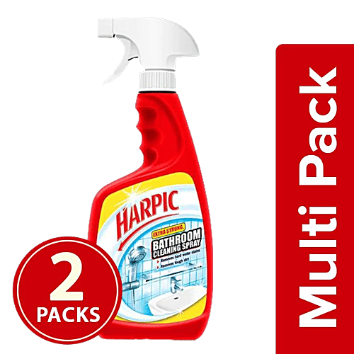 Buy Harpic Bathroom Cleaner Multi Surface and Shower Cleaning Spray ...