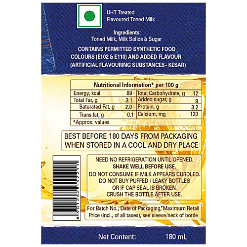 Buy Amul Kool - Kesar Online at Best Price of Rs 80 - bigbasket