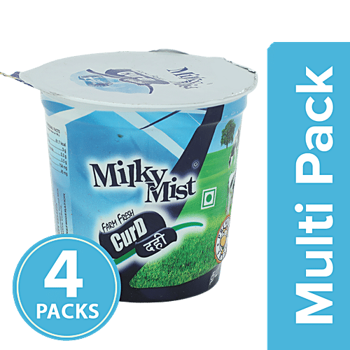 Buy Milky Mist Farm Fresh Curd/Dahi - Premium, No Preservatives Online ...