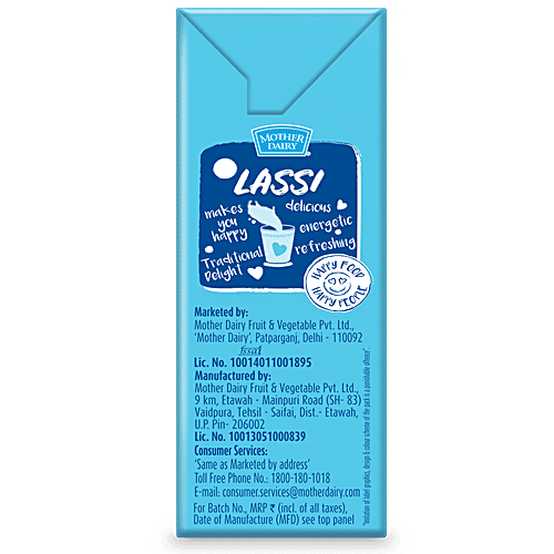 Buy Mother Dairy Lassi - Sweetened Online at Best Price of Rs 80 ...