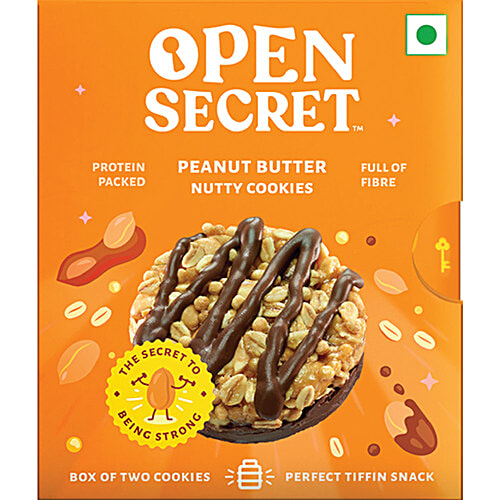 Buy Open Secret Nutty Cookies- Choco Almond+White Choco Cashew+Peanut ...