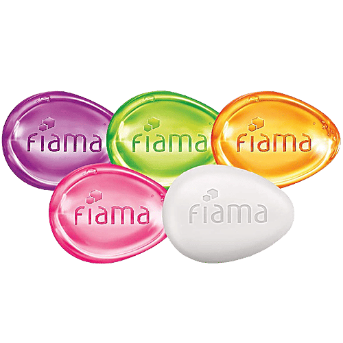 Buy Fiama Bathing Bar - Multi Variant (Buy 4 & Get 1 Free, 125 g each ...