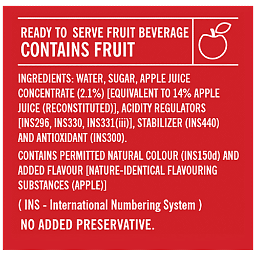 Buy Appy Juice - Classic Apple Online at Best Price of Rs 40 - bigbasket