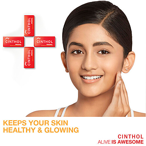Buy Cinthol Original Bath Soap - 99.9% Germ Protection Online at Best ...