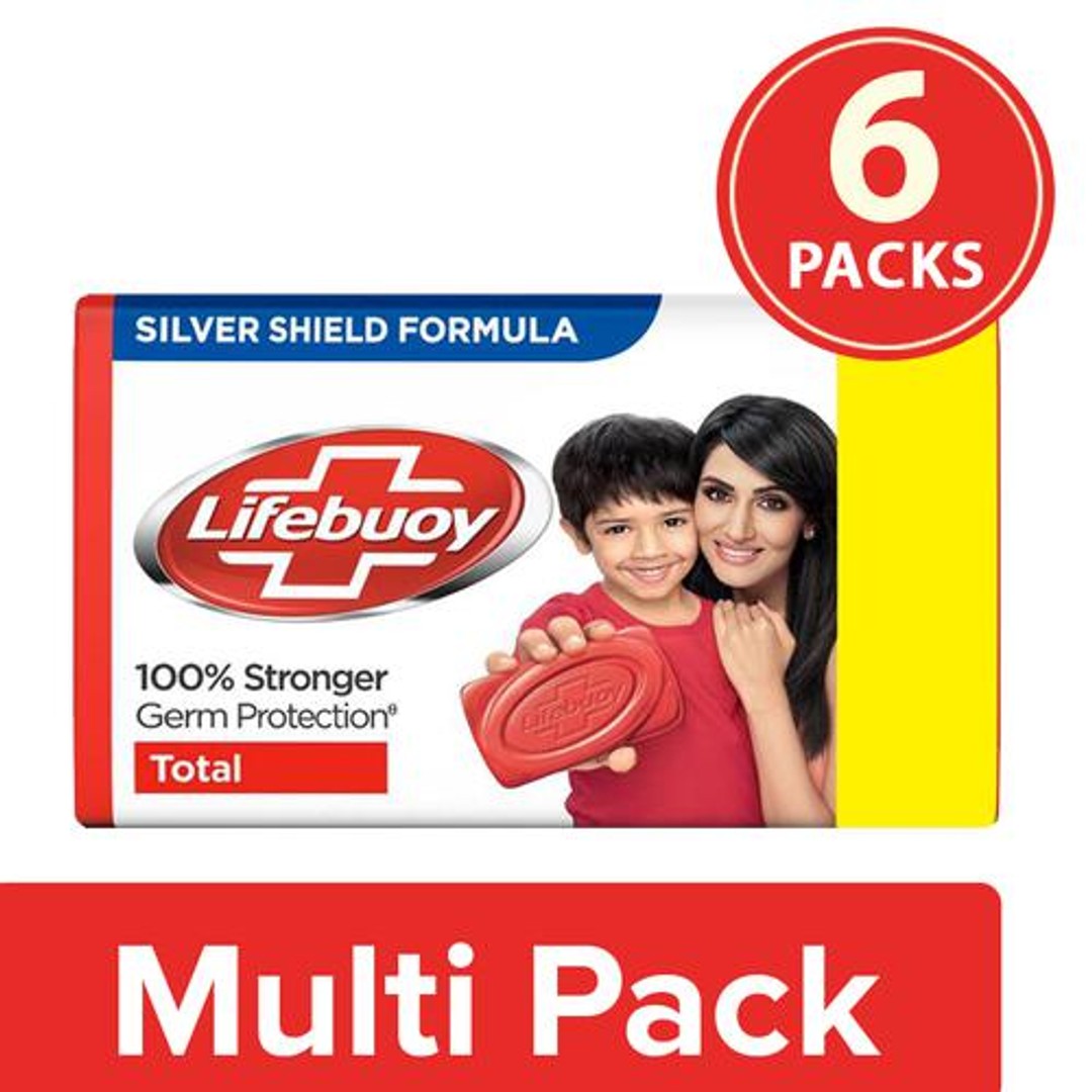 Buy Lifebuoy Total 10 Soap Bar (Pack of 4) Online at Best Price of Rs ...