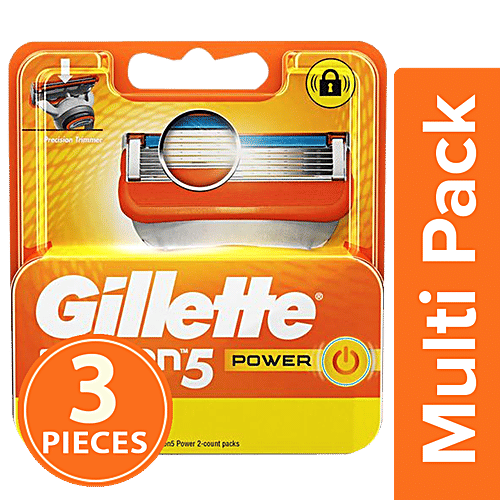 Buy Gillette Fusion - Power Shaving Razor Blades Cartridge Online at ...