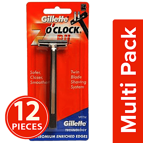 Buy Gillette 7 O' Clock P II Razor Online at Best Price of Rs 1275 ...