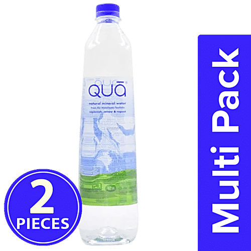 Buy Qua Natural Mineral Water Online at Best Price of Rs 120 - bigbasket
