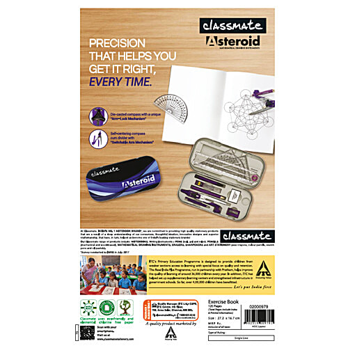 Buy Classmate Notebook - King Size, Ruled, Single Line Online at Best ...