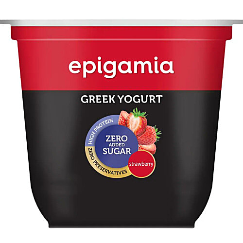 Buy Epigamia Greek Yogurt Mixed Berry + Strawberry (120 g each ...