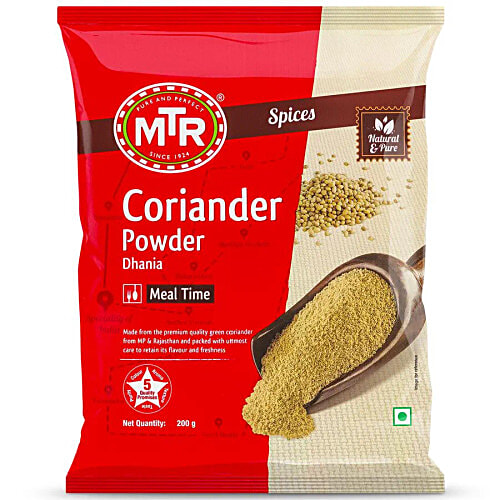 Buy MTR Chilli Powder Stemless 200 g + Turmeric Powder 200 g ...