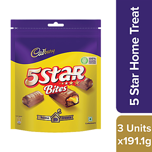 Buy Cadbury 5 Star 5 Star Home Treats Chocolate Bites - Rich, Smooth ...
