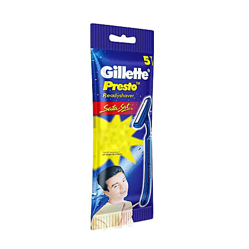 Buy Gillette Presto - Sata Sat Disposable Razor Online at Best Price of ...