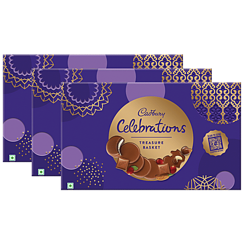 Buy Cadbury Celebrations Celebration Treasure Basket Online at Best ...