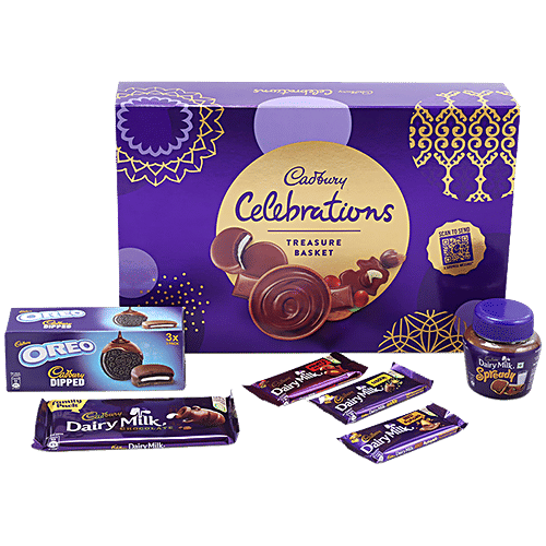 Buy Cadbury Celebrations Celebration Treasure Basket Online at Best ...