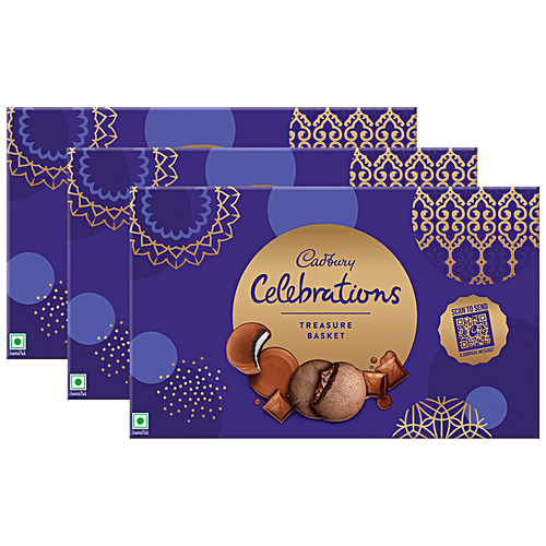 Buy Cadbury Celebrations Celebration Treasure Basket Online at Best ...