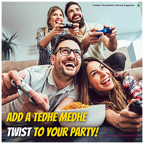 Buy Bingo Tedhe Medhe Namkeens Aloo Bhujia Online at Best Price of Rs ...