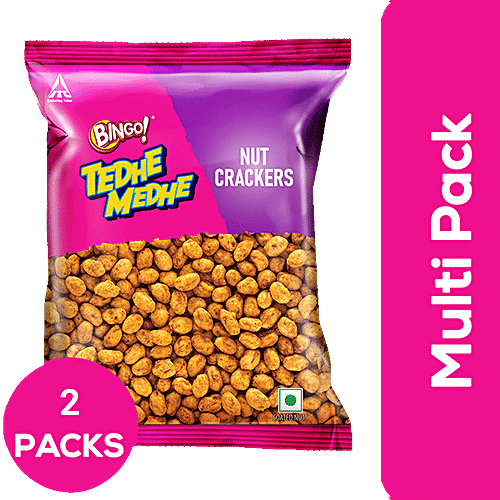 Buy Bingo! Tedhe Medhe Nut Crackers Online at Best Price of Rs 83.2 ...