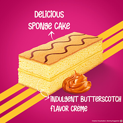 Buy Sunfeast Caker Layered Cake - Butterscotch Online at Best Price of ...