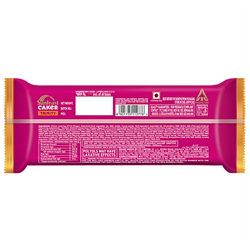 Buy Sunfeast Caker Trinity Cake - Triple Chocolate Online at Best Price ...