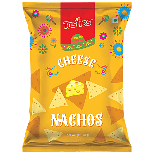 Buy Tasties Nacho Chips - Cheese Online at Best Price of Rs 55 - bigbasket