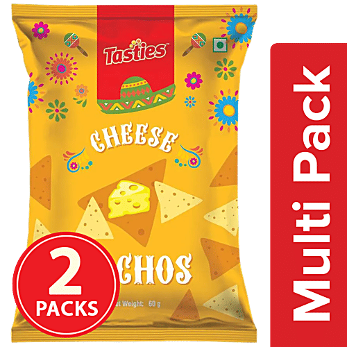 Buy Tasties Tasties Nacho Chips - Cheese 60 g Online at Best Price of ...