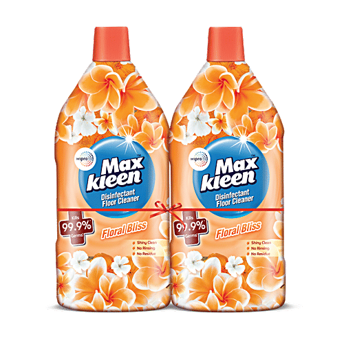 Buy Maxkleen Disinfectant Floor Cleaner - Floral Bliss Online at Best ...