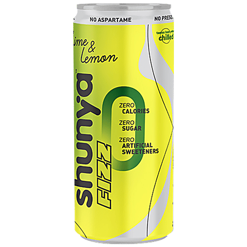 Buy Shunya Fizz - Lime Lemon Classic Cola 300 ml + Fizz - Lime Lemon 300 ml Online at Best Price ...