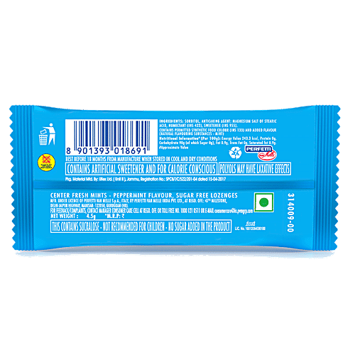 Buy Center Fresh Mint - Sugarfree, Peppermint Flavour Online at Best ...