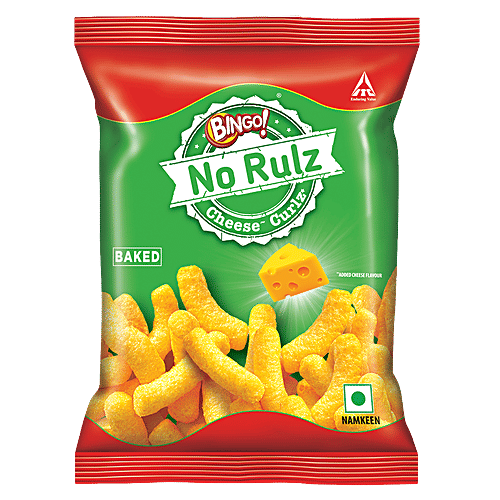 Buy Bingo No Rulz Cheese Curlz Corn Puffs Online at Best Price of Rs 60 ...