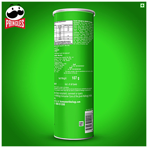 Buy Pringles Potato Chips - Sour Cream & Onion + Fusion Chutney ...